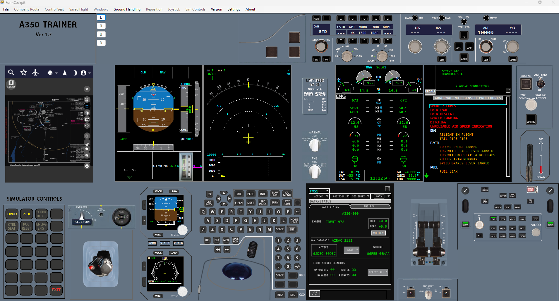 Airbus A380 Flight Simulator for pilots Custom Sims Home - Custom Sims